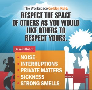 Shared office space etiquette – Mizi Lide